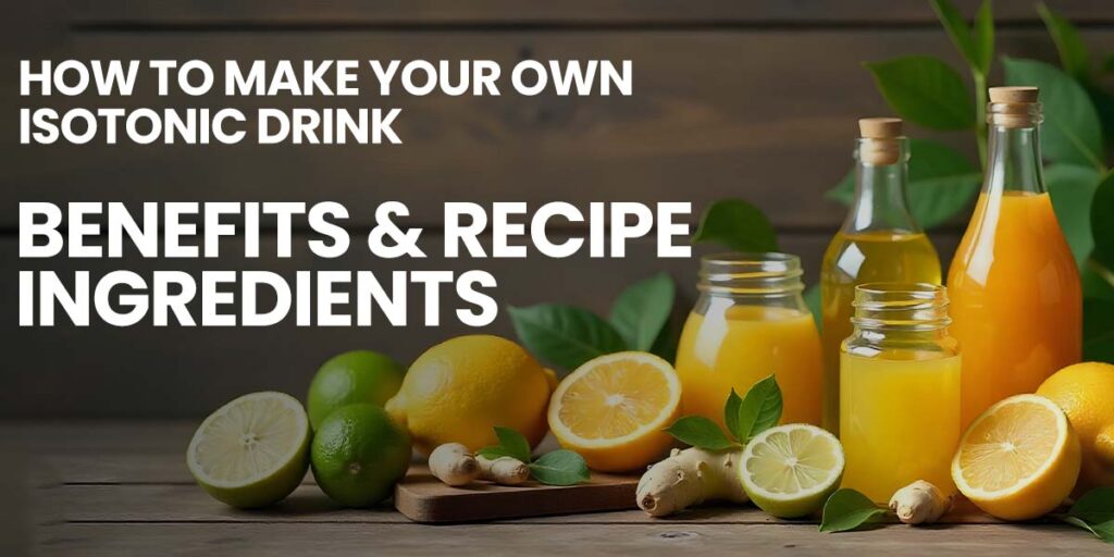 How to Make Isotonic Drink | Benefits & Recipe Guide